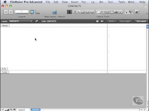 FileMaker Tutorial - 020 - Adding Fields to a Layout - YouTube