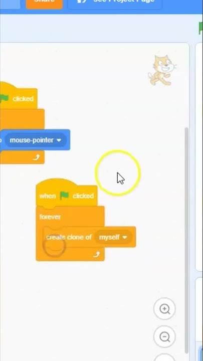 How to make a Mouse Trail in Scratch #shorts - YouTube