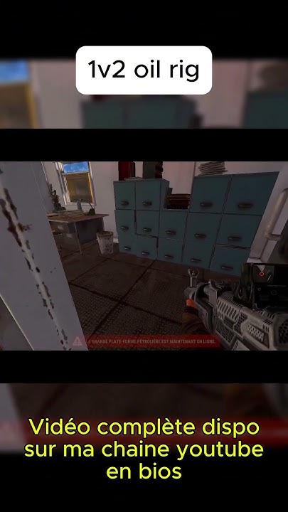 1v2 oil rig rust #rust #raid #clutch #clips - YouTube