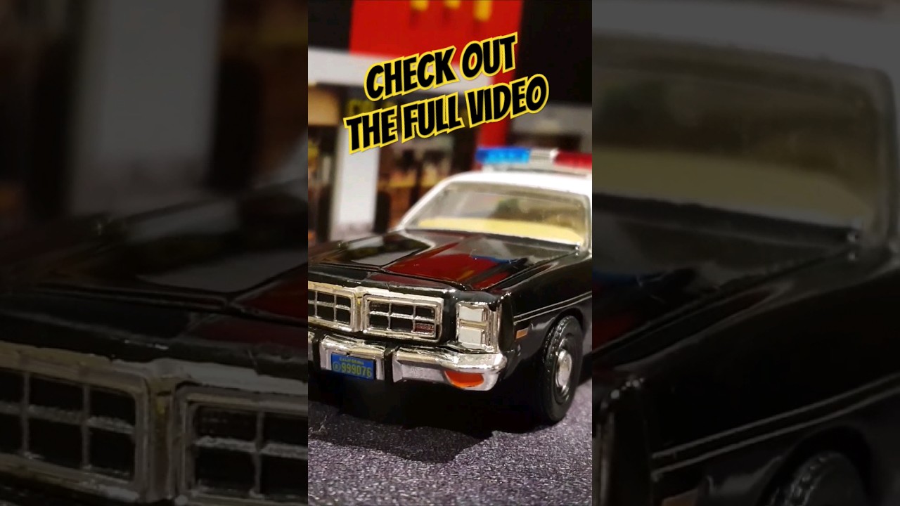 TERMINATOR LAPD Dodge Monaco 1977 #diecastcars #terminator # ...