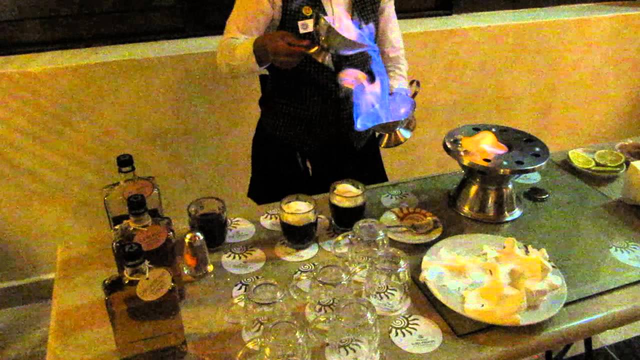 Flaming Mexican Coffee - YouTube