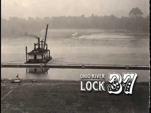 Ohio River Lock 37 - YouTube