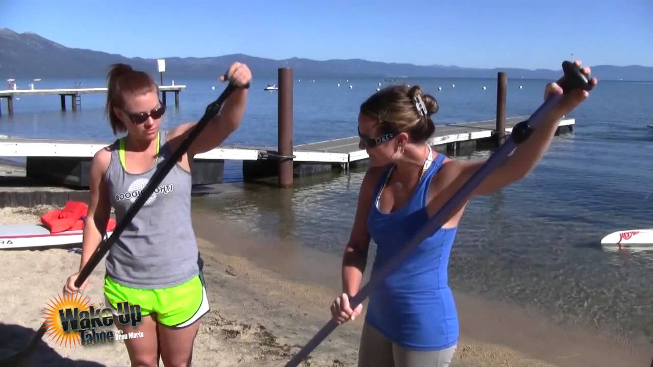 How To Adjust A Stand Up Paddle Board Paddle - YouTube