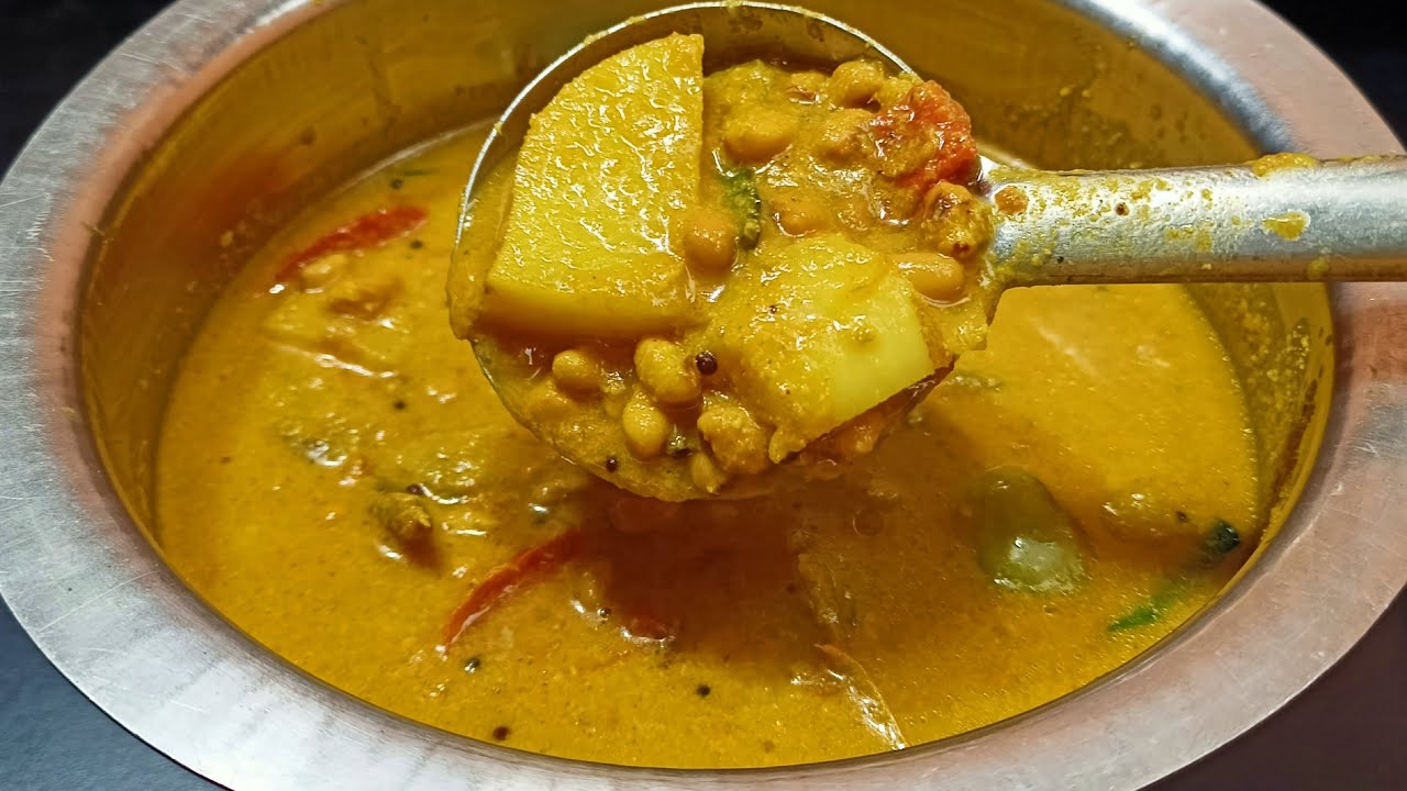 SAMBAR FOR LUNCH | BLACK EYED BEANS SAMBAR | ALASANDE KALU SAARU ...