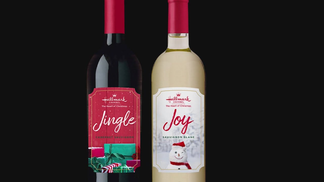 CONSUMER NEWS: Hallmark Launches Christmas Wine - YouTube