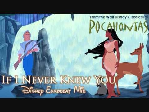 Disney Eurobeat - "If I Never Knew You" - YouTube