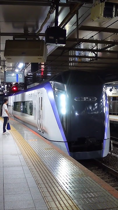 Music horn: E353 series AZUSA at Shinjuku Station, Tokyo, Japan, September 2024 - YouTube
