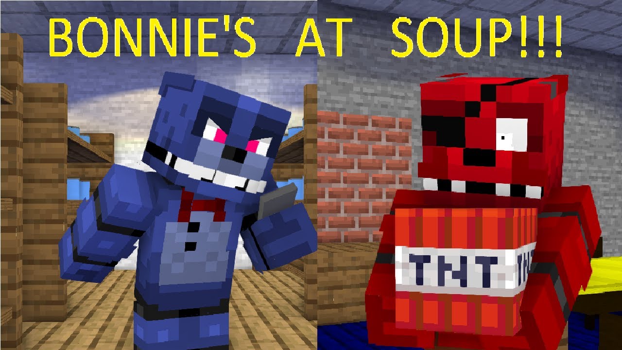 Bonnie's at the Soup Store (minecraft animation) REMAKE. - YouTube