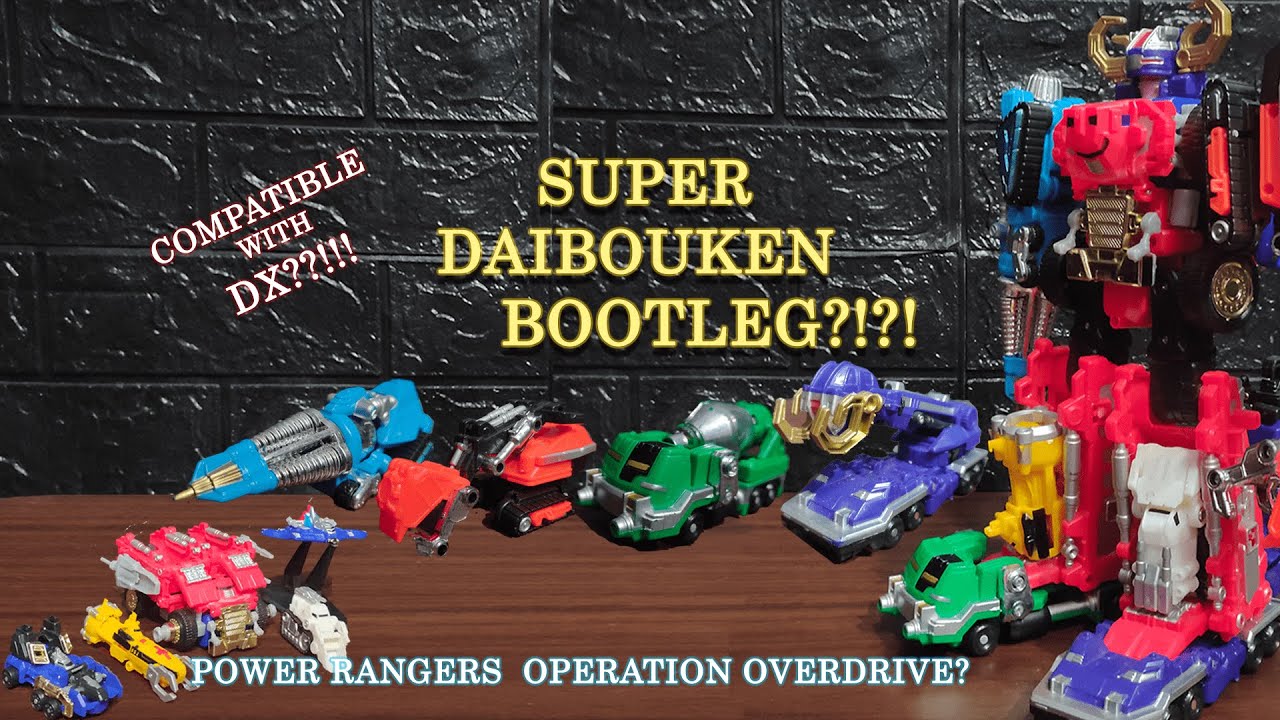 [BOOTLEG] Super DaiBouken Boukenger Power Rangers Operation Overdrive ...