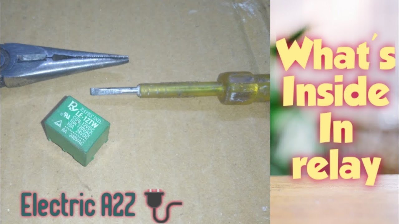 Inside View Of Relay | Electric A2Z🔌 - YouTube