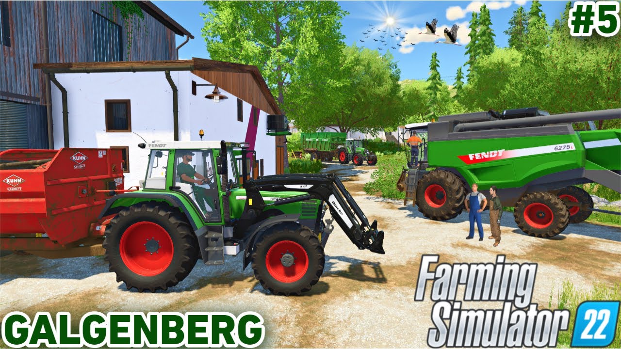 FS22 Timelapse GALGENBERG MAP Ep 5 | Farming Simulator 22 - YouTube