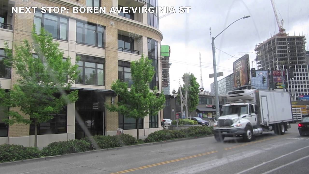 Ride King County Metro route 70 (Breda Trolleybus) - YouTube