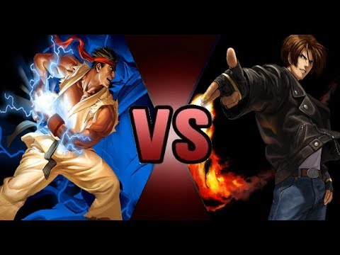 Street Fighter VS The King of Fighters Ryu VS Kyo - YouTube