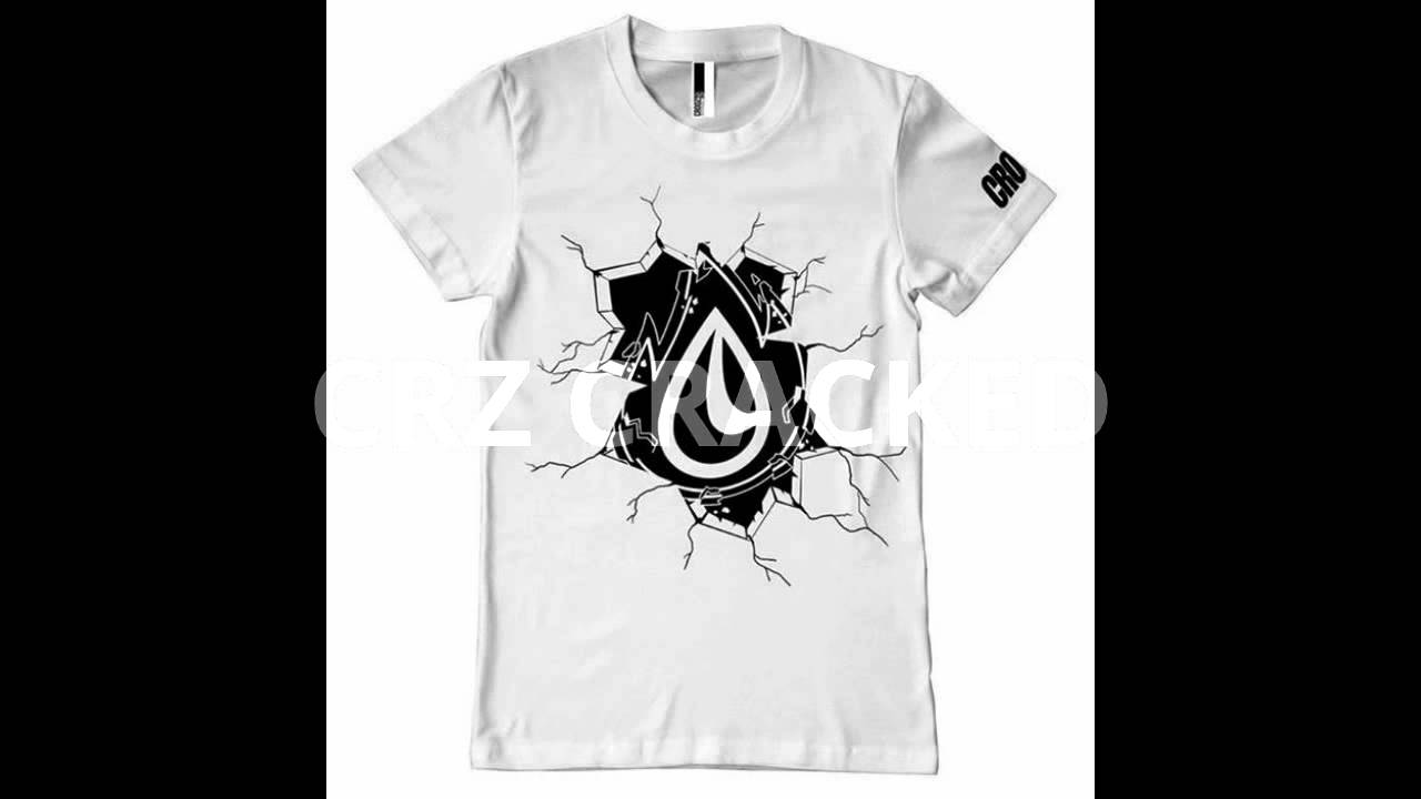 Crooz cloth Tshirt (white) november edition - YouTube