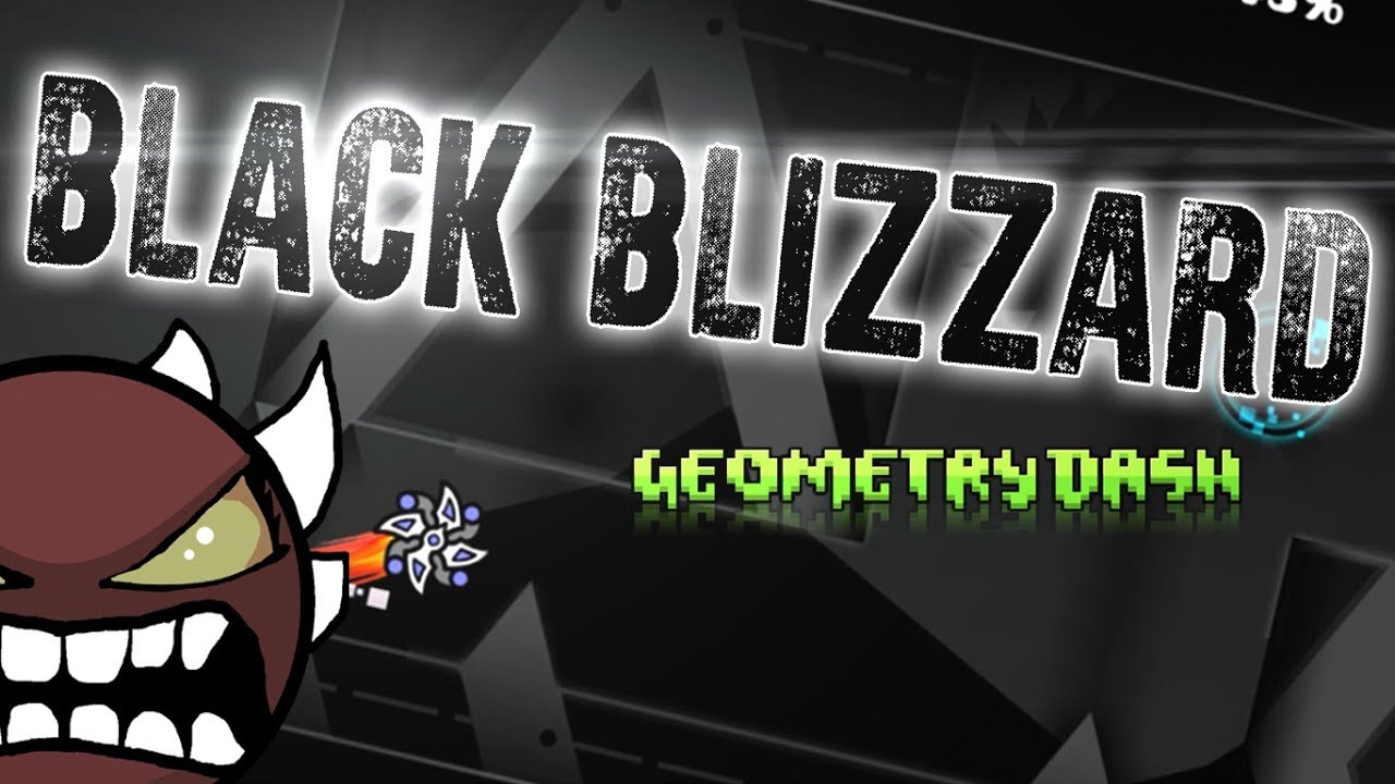 БУРЯ, ТУМАН... BLACK BLIZZARD BY KrmaL [EXTREME DEMON] | Geometry Dash ...