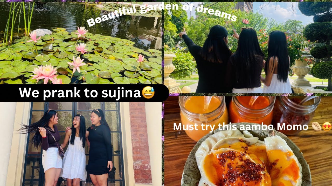 We prank to sujina ️😅/ beautiful garden of dreams🪷😍 /must try this ...