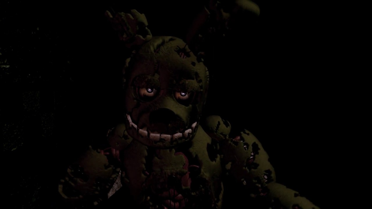 [FNAF/SFM] Springtrap Jumpscare (test) - YouTube