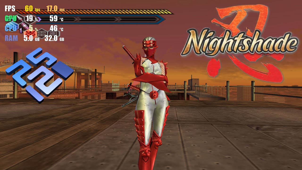 PCSX2 1.6.0 | Nightshade 4K UHD | PS2 Emulator Gameplay - YouTube