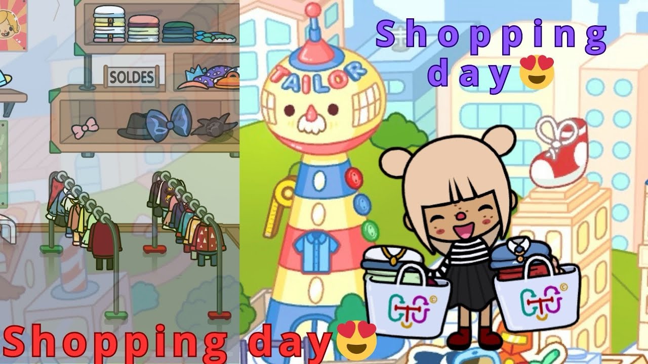 Shopping day |Toca Boca| Toca Life Story - YouTube