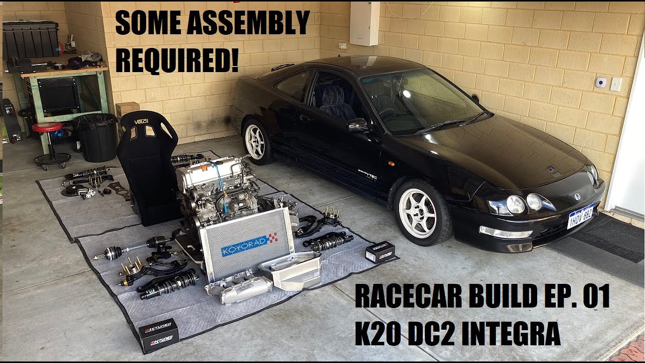 K20 DC2 Integra Racecar Build Ep. 01 - Intro & Plans - YouTube
