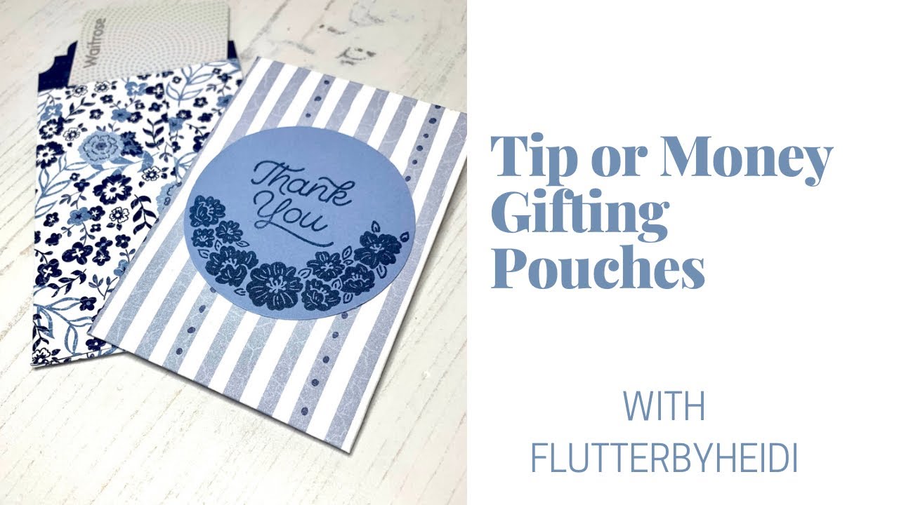 Tip or Money Gifting Pouches perfect size for your wallet - YouTube