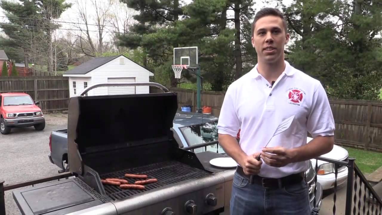 Lexington Fire Department Grilling Safety - YouTube