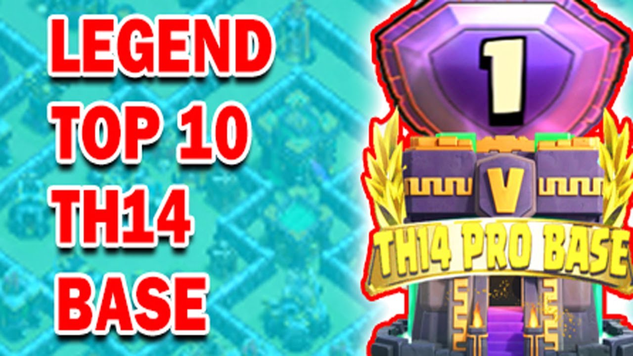 TOP 10 TH14 War Base + TH14 (Legend)Trophy Pushing Base | TOWN HALL 14 ...