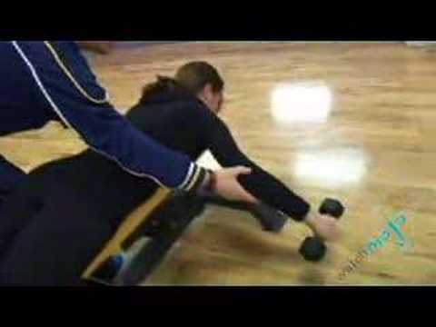 Health and Exercise Tips - how to do a Posteriour (Back) Fly - YouTube