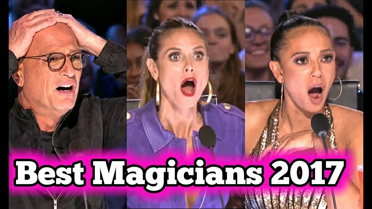 Best Magicians On America's Got Talent Geeks 2017 - YouTube