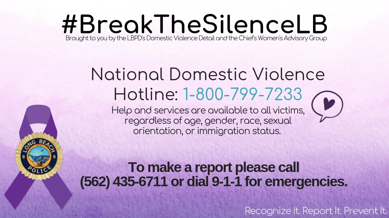 Domestic Violence PSA 2019 - YouTube