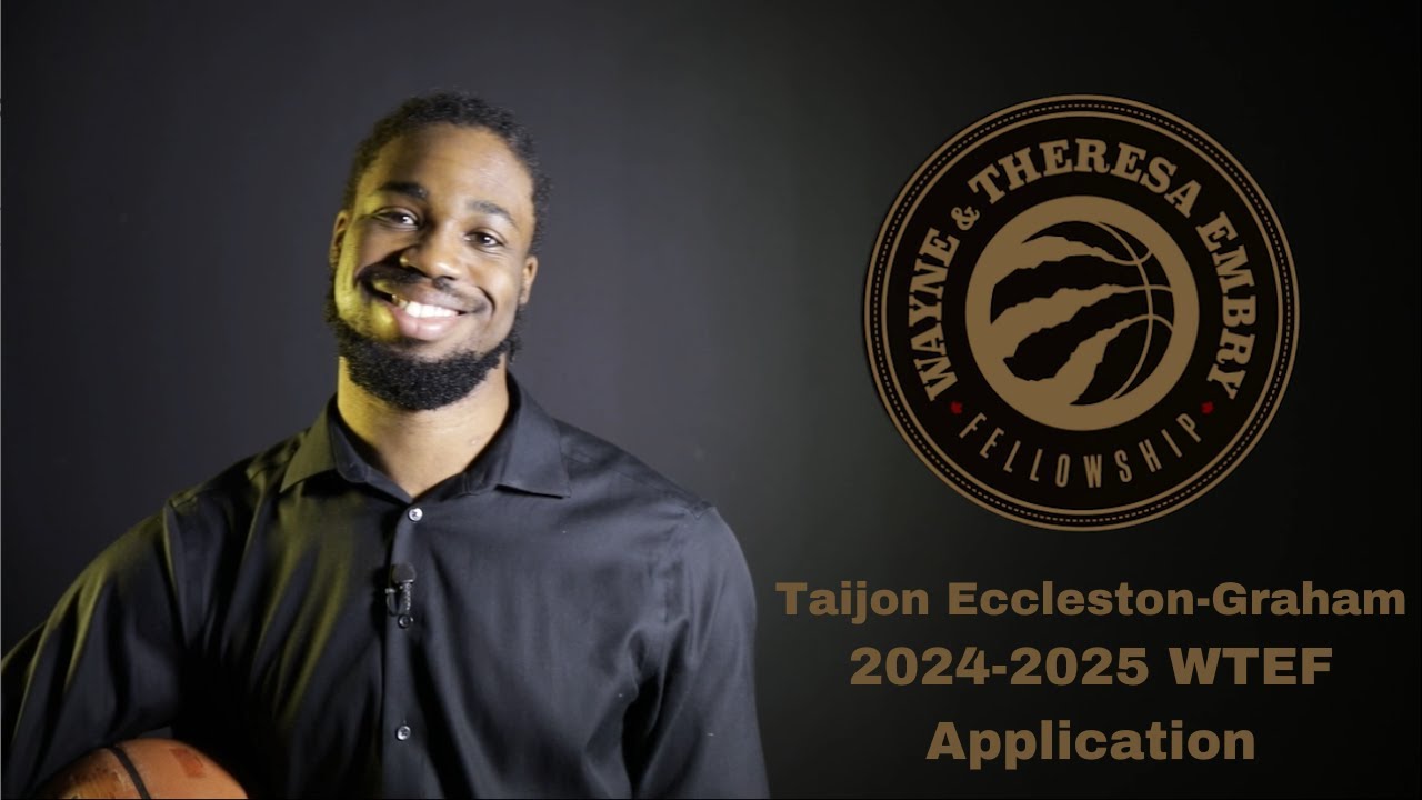 Taijon Eccleston-Graham - 2024/2025 WTEF Application - YouTube