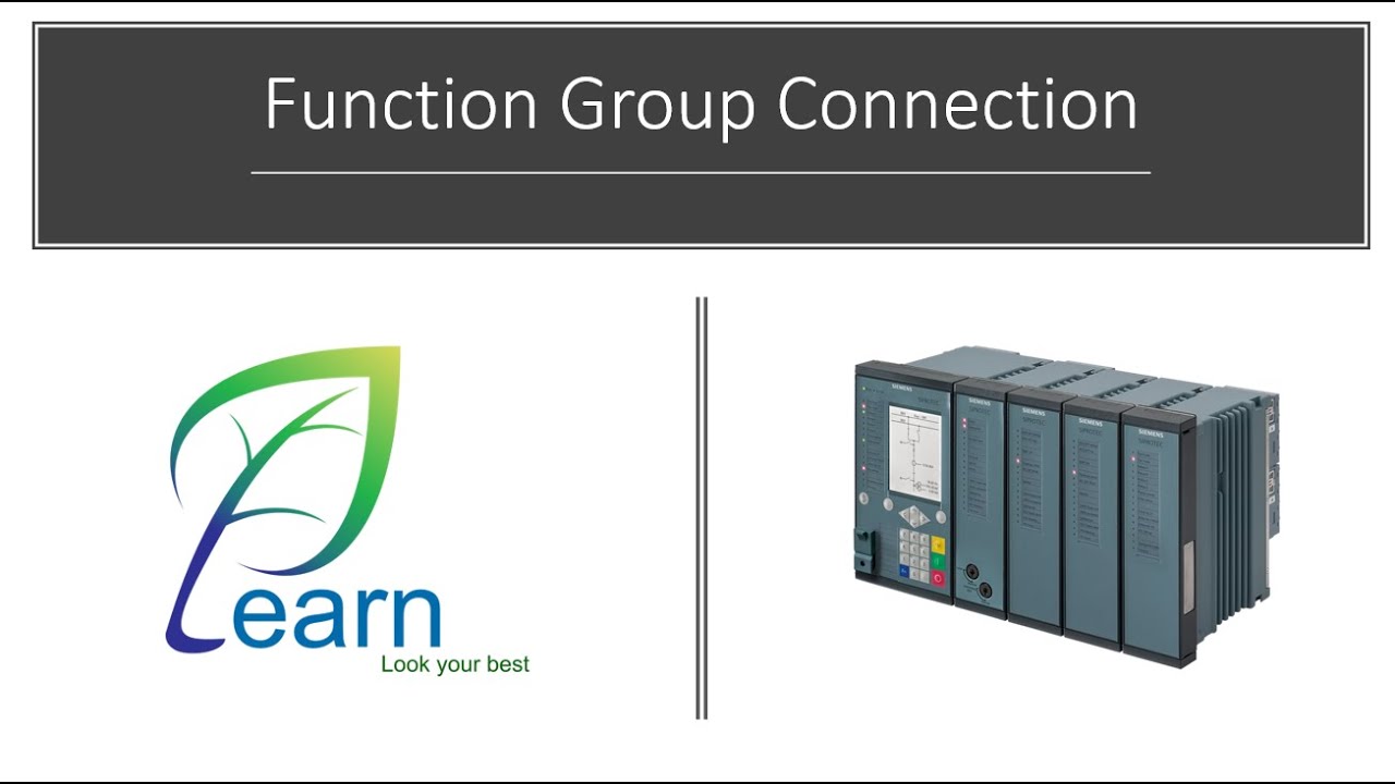SIPROTEC-5 7SJ82 [Function Group Connection] - YouTube