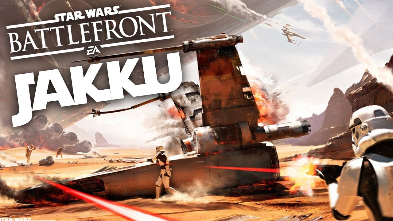 BATTLE OF JAKKU DLC - Star Wars Battlefront Gameplay and Mini Giveaway ...