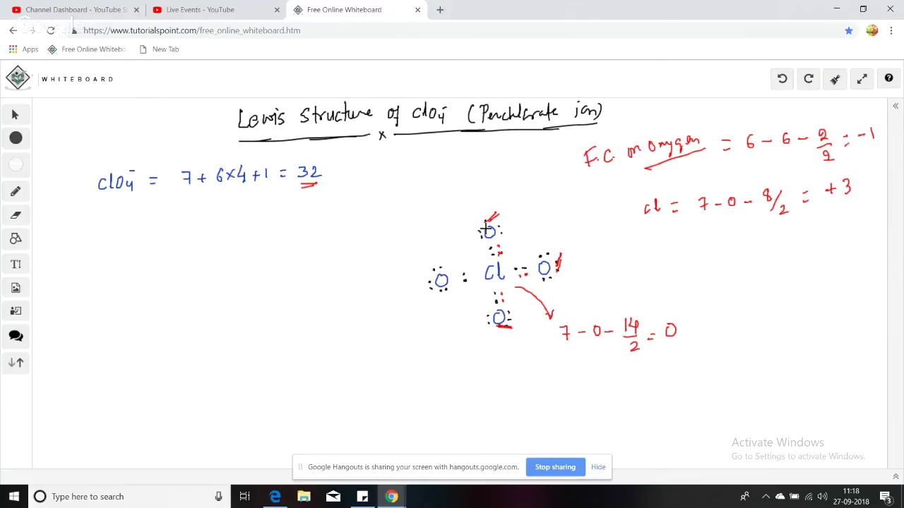 ClO4- Structure - YouTube