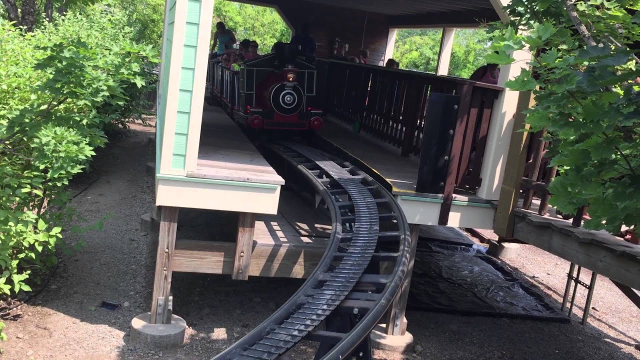 Train ride at silverwood - YouTube