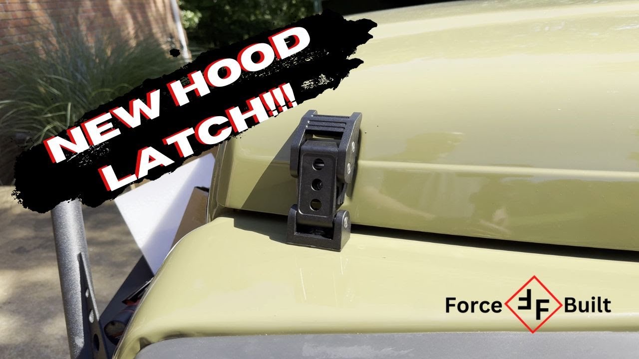 Jeep TJ Metal Hood Latch! - YouTube