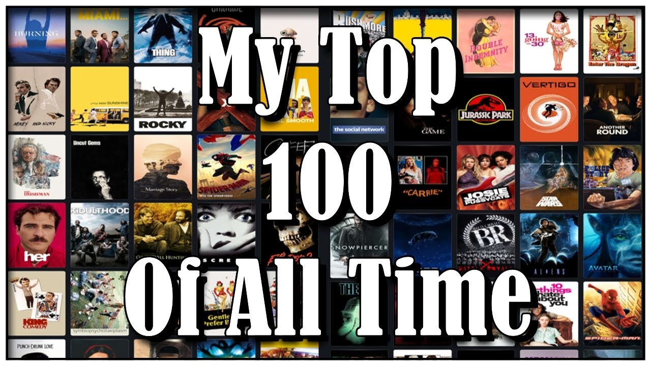 My Top 100 Films of All Time (100th Video Special) - YouTube