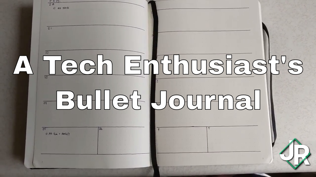 A Tech Guy's Bullet Journal - Journaling For Men - My First Journal ...