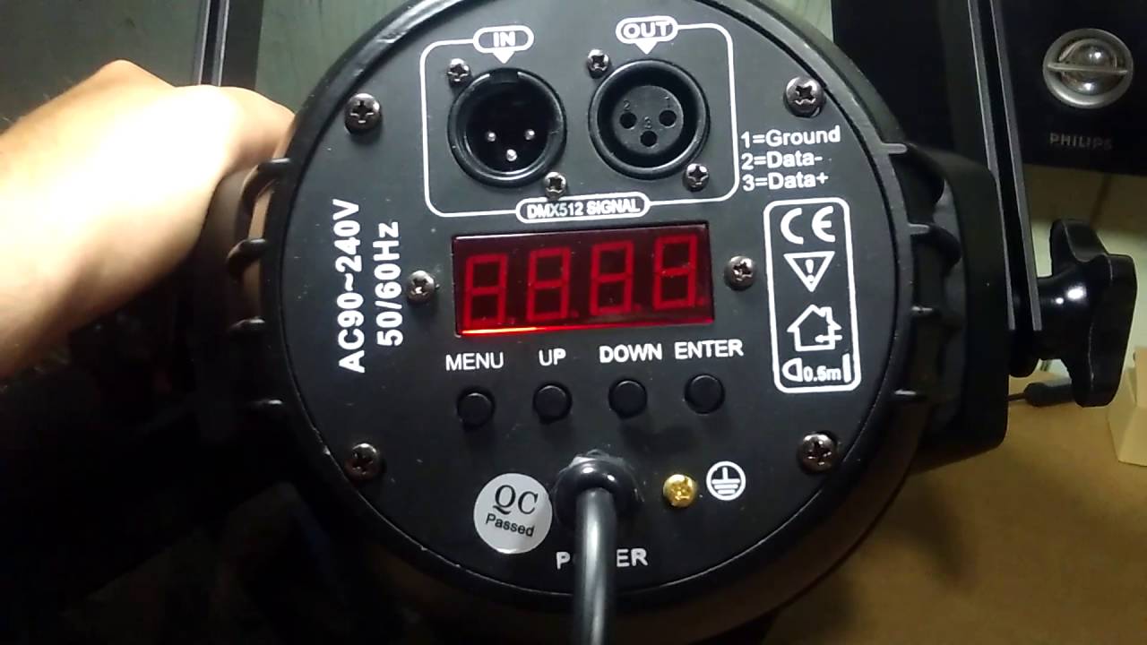 MFL LED Par Light 18x15W RGBWA DJ Lights - YouTube