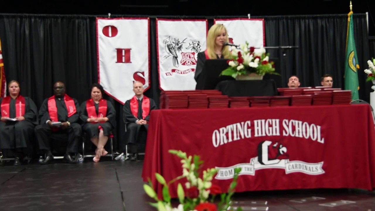 Orting High School Graduation 2017 - YouTube