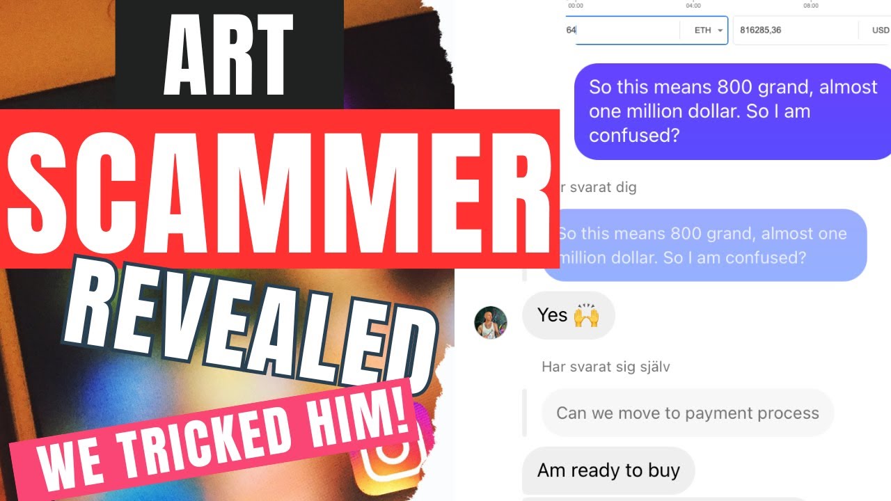 We tricked an NFT scammer that offered HUGE money | NFT SCAMS On ...