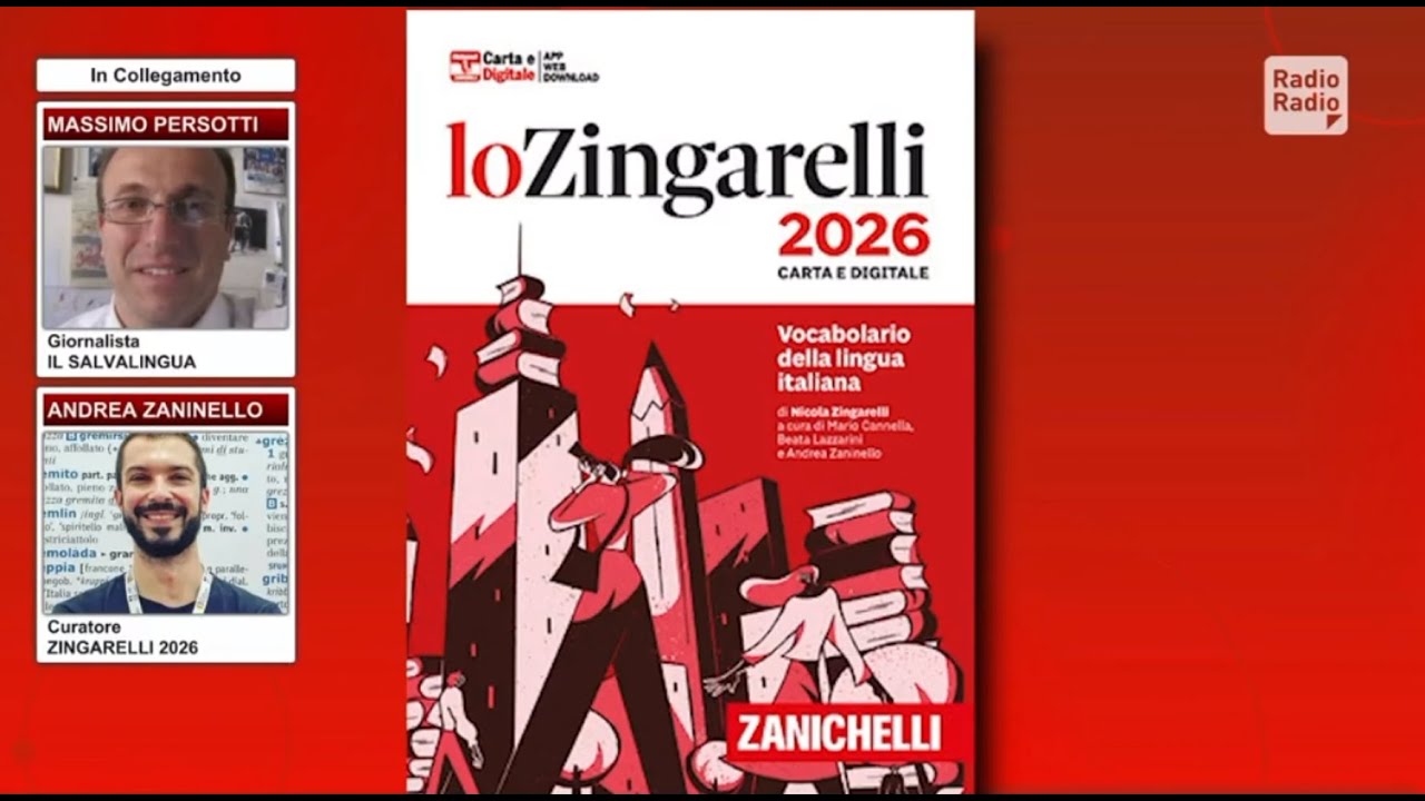 Salvalingua con Andrea Zaninello: Le nuove parole dello Zingarelli 2026 ...