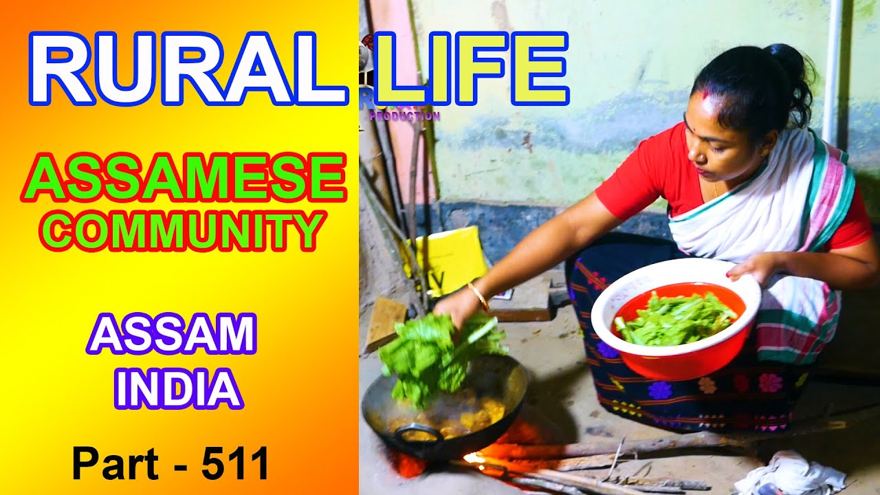 RURAL LIFE OF ASSAMESE COMMUNITY IN ASSAM, INDIA, Part - 511 ... - YouTube