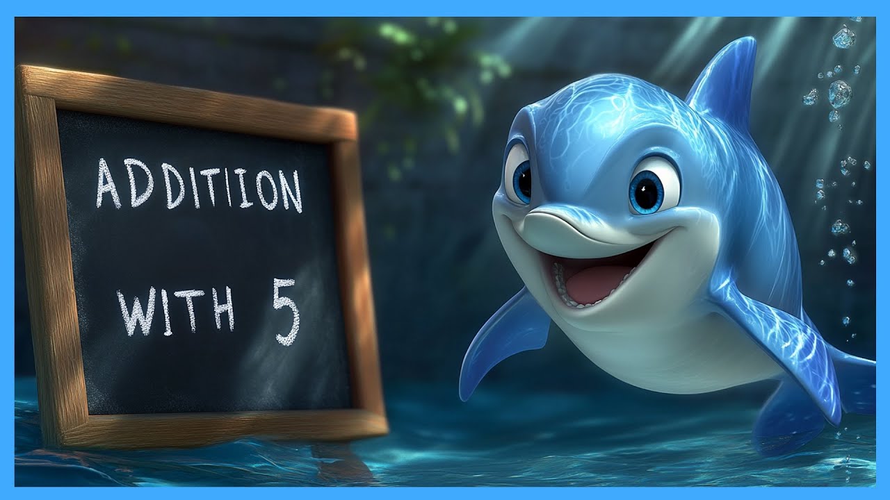 Dolphin Math: The Catchy Tune to Make Adding With 5 Fun for Your Kids ...