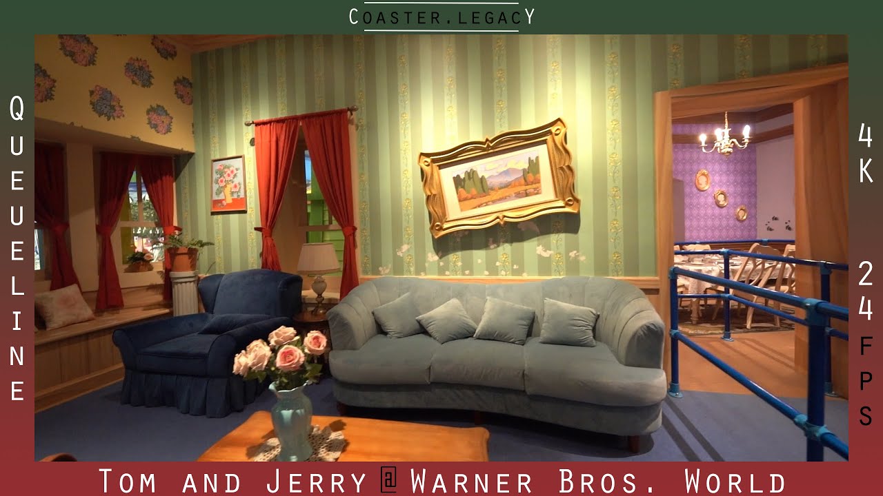 Queue POV • Tom and Jerry Swiss Cheese Spin @ Warner Bros. World Abu ...