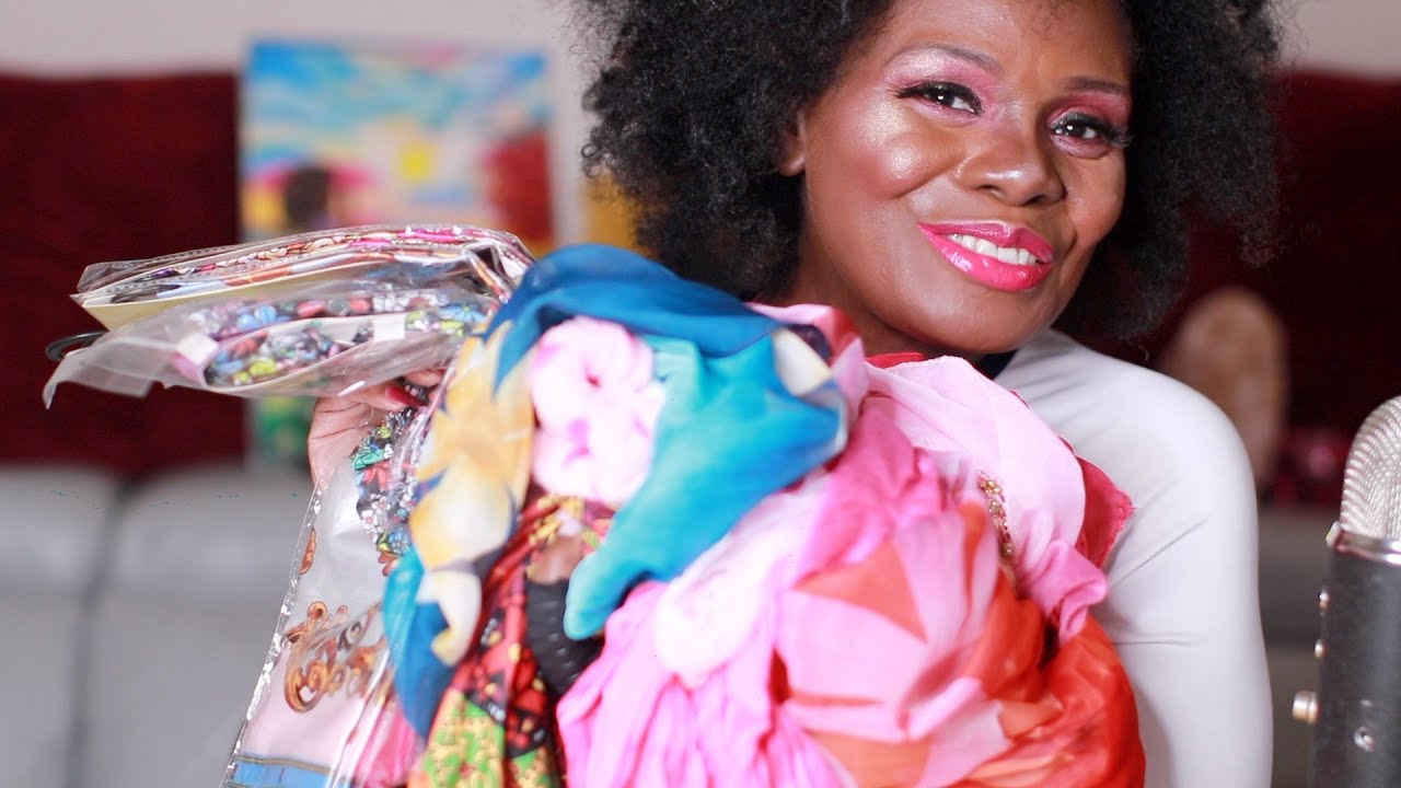 Gorgeous Scarves ASMR Scarf Haul - YouTube