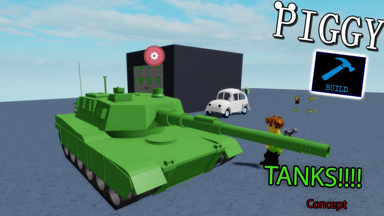 I added TANKS to Piggy Build Mode Concepts! - YouTube
