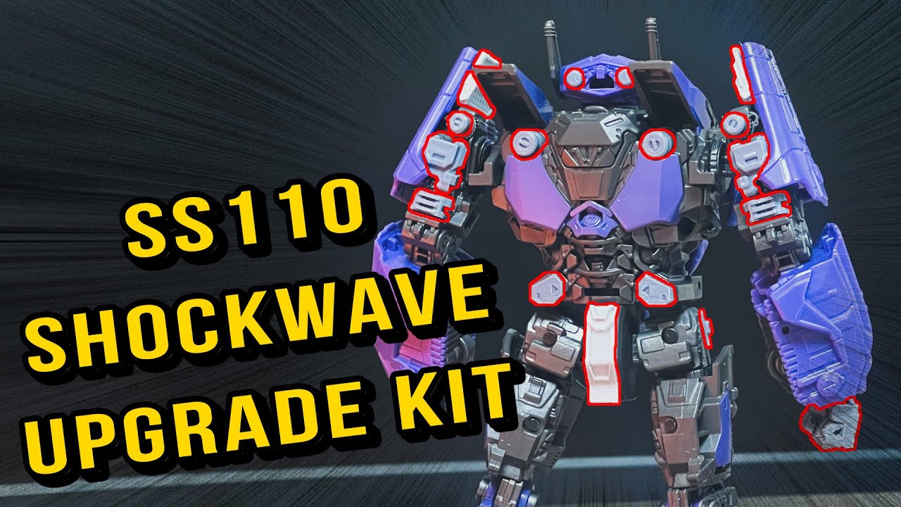 SS110 SHOCKWAVE UPGRADE KIT (BUMBLEBEE MOVIE) - YouTube