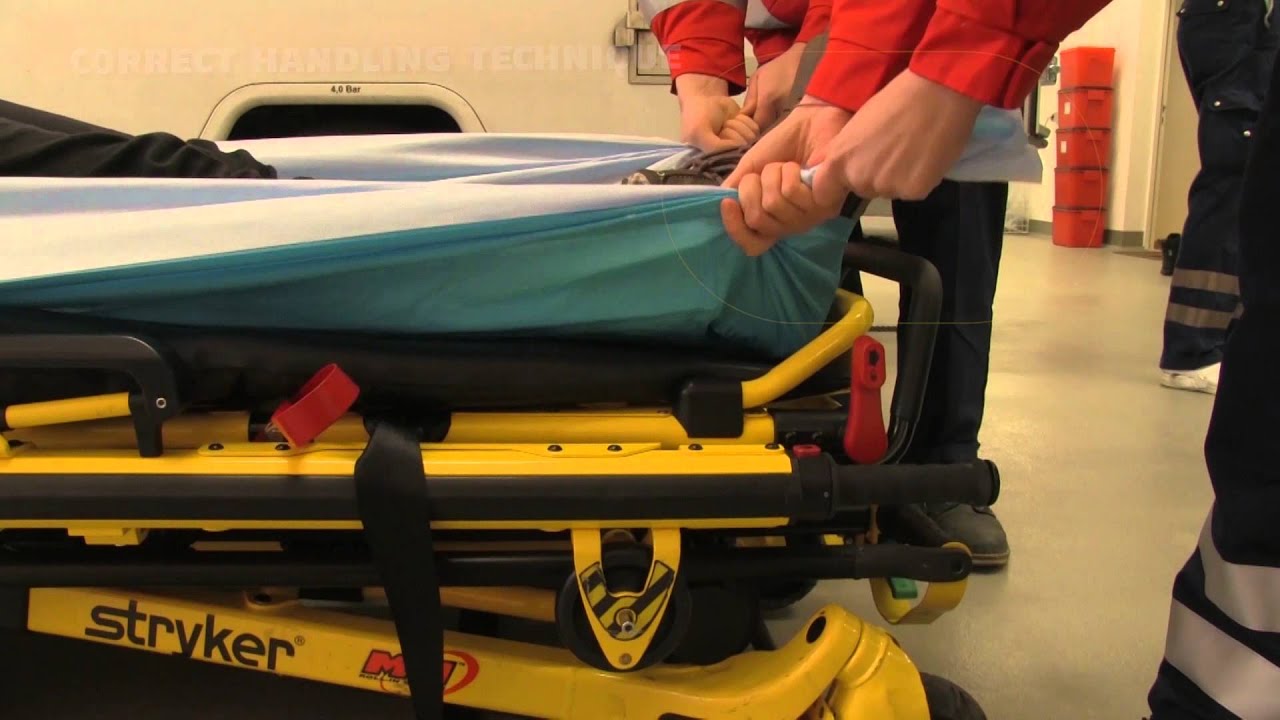 DISPOSABLE PATIENT WRAP AND TRANSFER SHEET WRASFER - YouTube