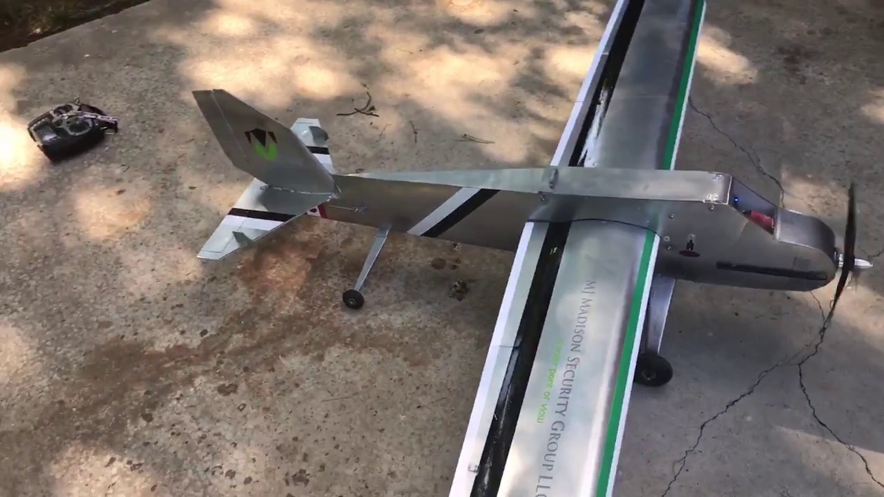 Scratch build RC airplane..MJM 34 - YouTube